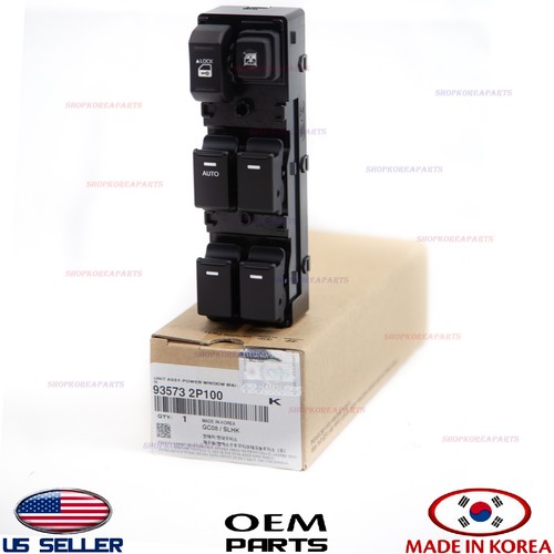Genuine Power Window Main Switch Front left Side "AUTO" OEM Kia Sorento ...