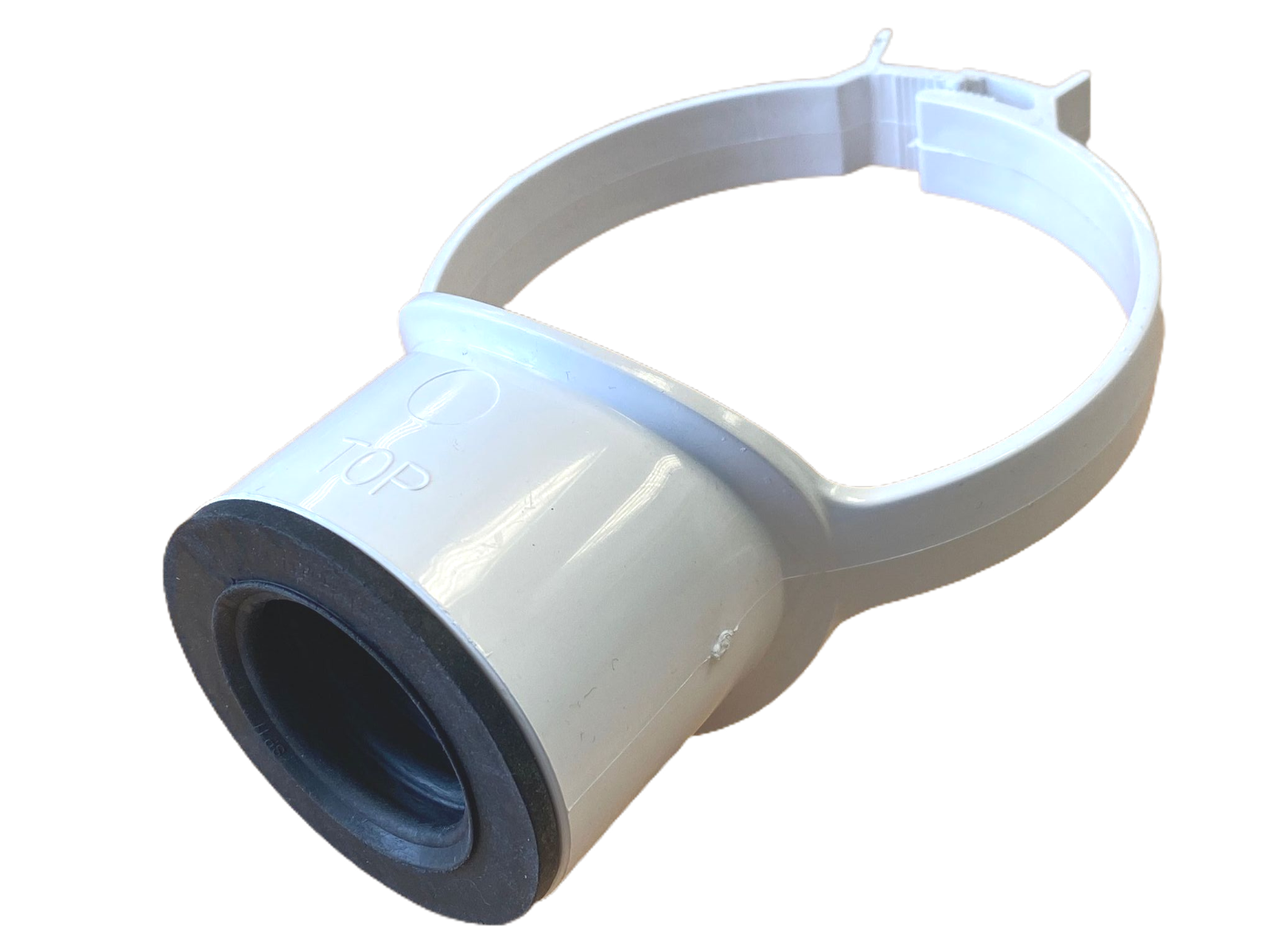 White Soil Pipe 110mm 40mm 43mm Boss Clip Strap Boss 1 1/2" Pushfit ...
