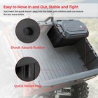 Right Storage Bed Box Cargo Bin 45L for Polaris Ranger 570/900/1000 XP ...