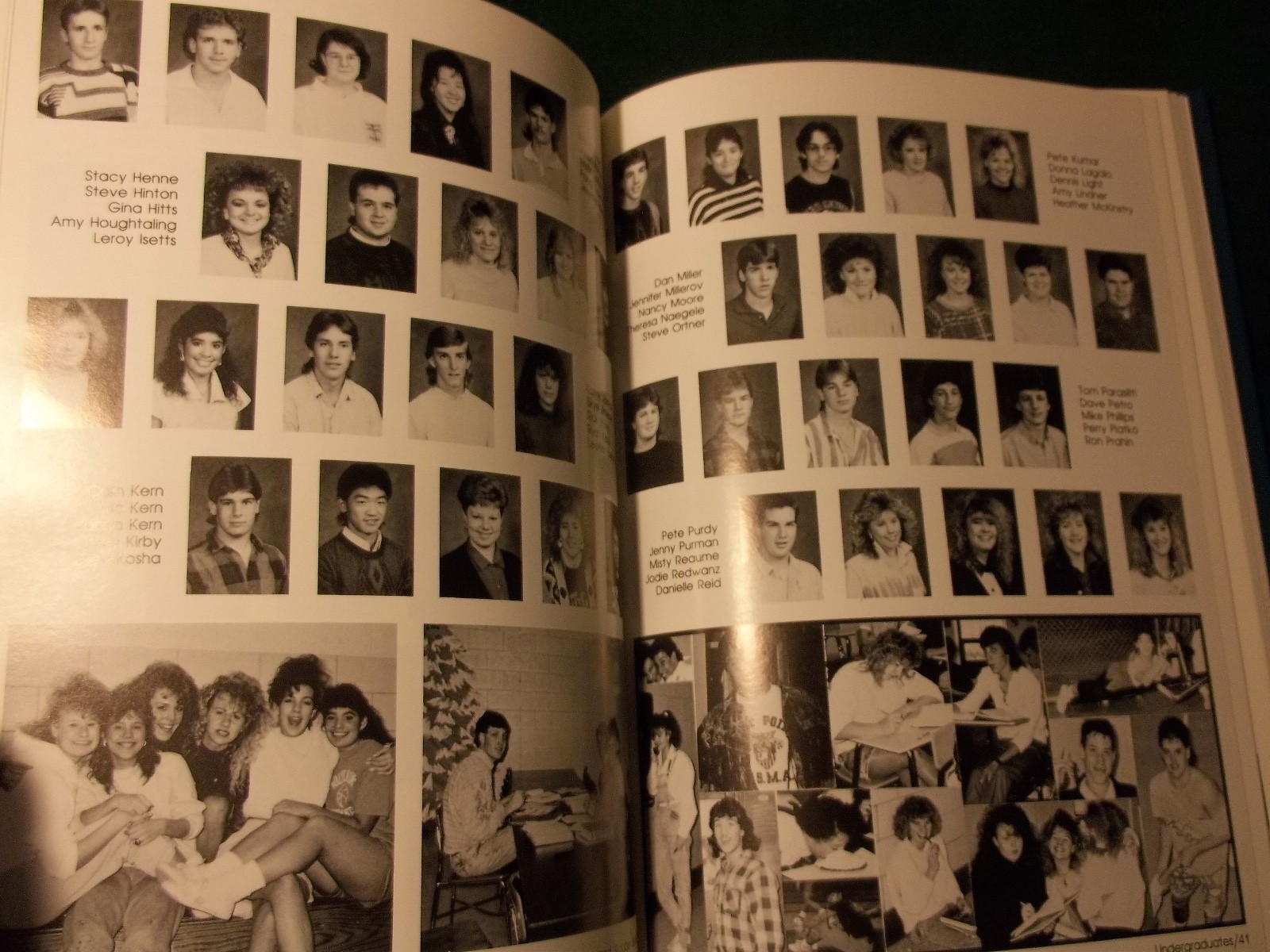 ORIGINAL 1989 REESE HIGH SCHOOL YEARBOOK REESE MICHIGAN "ROCKET" (505 ...