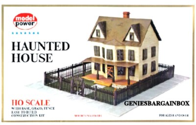 HO 1:87 Scale HAUNTED HOUSE Kit Model Power New in Sealed Box 486 | eBay
