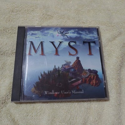 Myst Windows User's Manual Standard Case PC Game Guide | eBay
