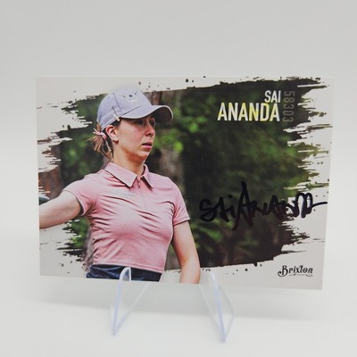 2023 Brixton Disc Golf Trading Card - #127 Sai Ananda Autograph | eBay