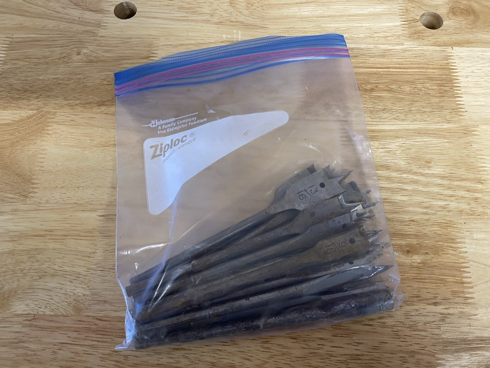 Lot Vintage Stanley Handyman Hand Drills Lathe Knives Spade Bits ...