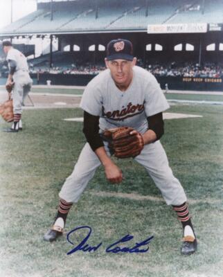 JIM COATES WASHINGTON SENATORS SIGNED AUTOGRAPHED 8X10 PHOTO W/ COA | eBay
