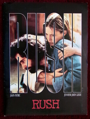 Rush 1991 Press Kit w/4 Stills Jason Patric, Jennifer Jason Leigh, Sam ...