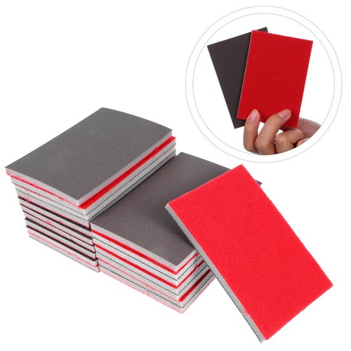 18 Pcs Sanding Tools Polishing Sandpaper Auto Body Block Drywall Sponge ...