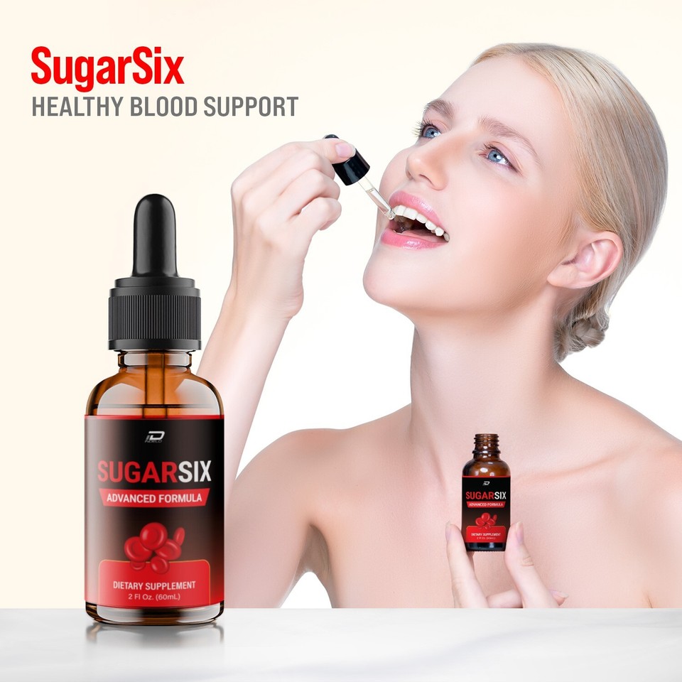 (2 Pack) Sugar Six Drops Healthy Formula - SugarSix Liquid Drops, All ...