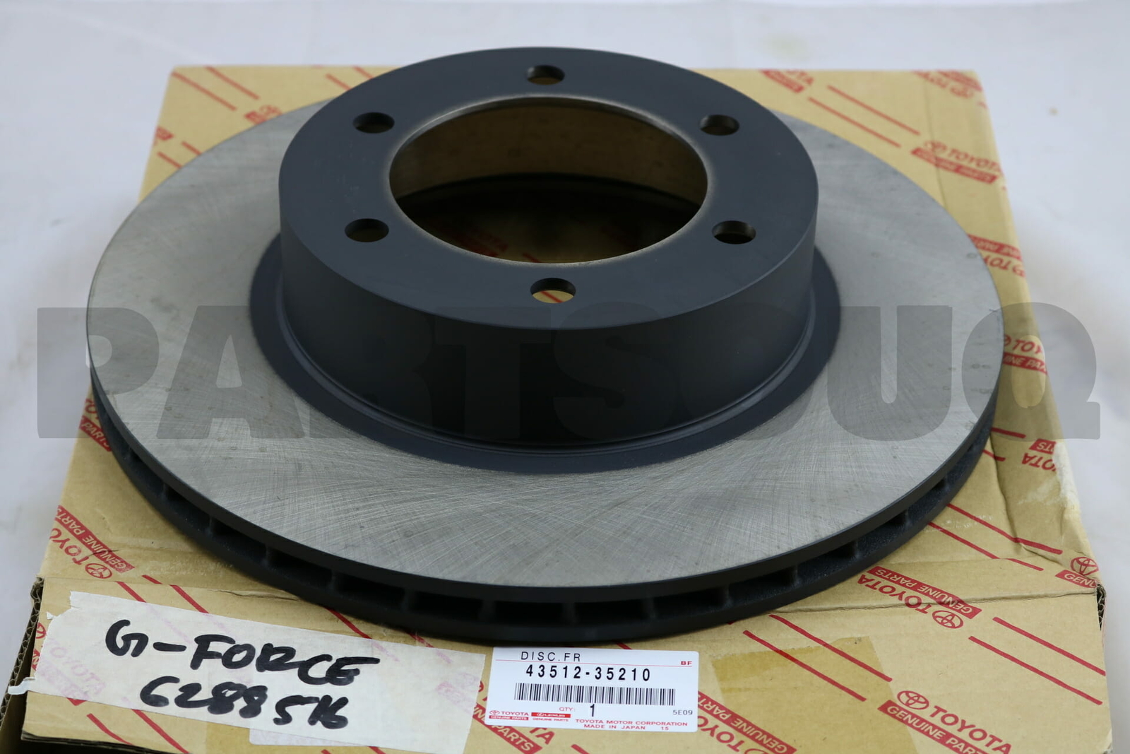 4351235210 Genuine Toyota DISC, FRONT 43512-35210 | eBay