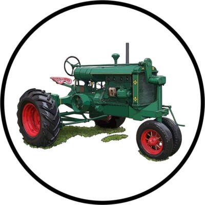 Huber Model LC Tractor NEW Sign: 14" Dia. Round USA STEEL | eBay