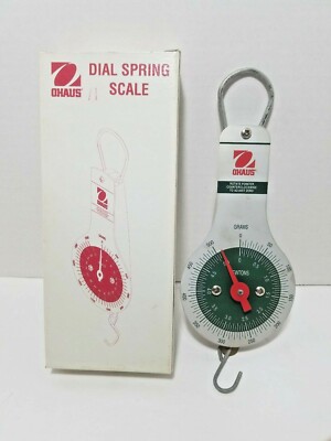 OHAUS 8012-MN Dial Spring Mechanical Scale 500g/5N With Box | eBay
