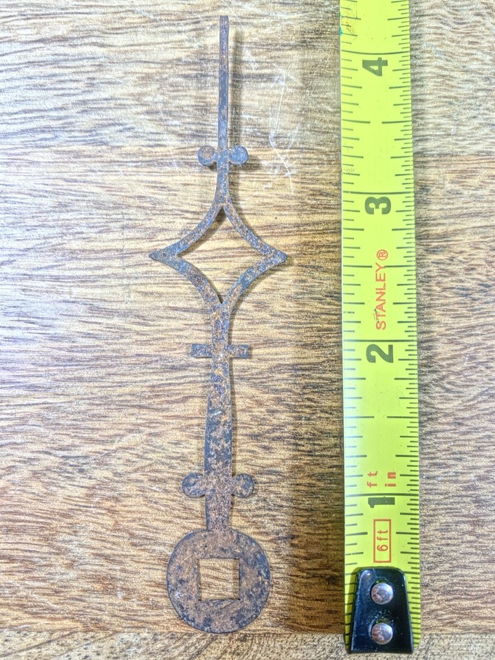 Antique Clock Minute Hand 4 1/4 Inches Long (Arbor 7.3mm X 7.4mm ...