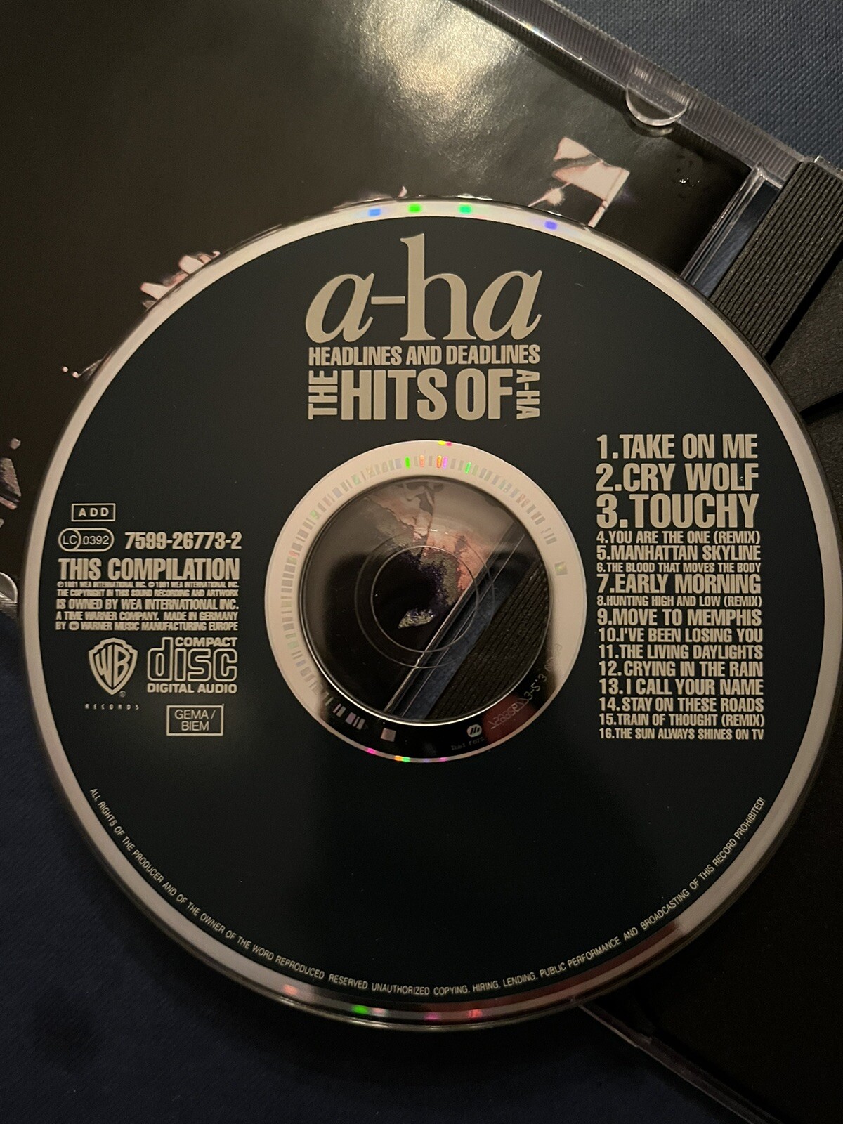 A-ha Headlines + Deadlines The Hits Of Used 16 Track Greatest Best Cd ...