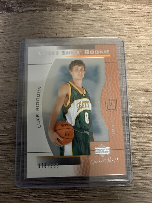 2003-04 Upper Deck Sweet Shot Luke Ridnour Rookie 978/999 | eBay