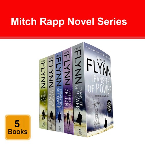 Mitch Rapp Novel Series Books 1 - 5 Collection Set by Vince Flynn NEW ...