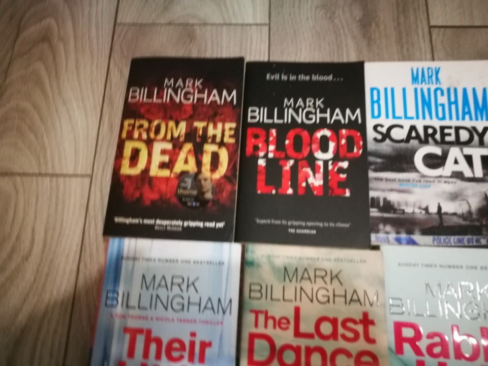 14x Mark Billingham Books - Bundle - Joblot Paperback Thrillers ...
