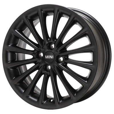 17" MINI COOPER WHEEL RIM FACTORY OEM 71184 2005-2014 SATIN BLACK | eBay