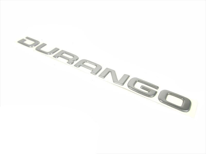 98-03 DODGE DURANGO LIFTGATE OR FRONT DOOR EMBLEM BADGE NAMEPLATE OEM ...