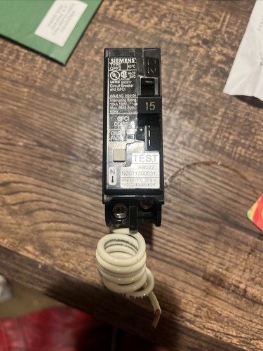 Siemens QF115A 15A Circuit Breaker 887621216511| eBay