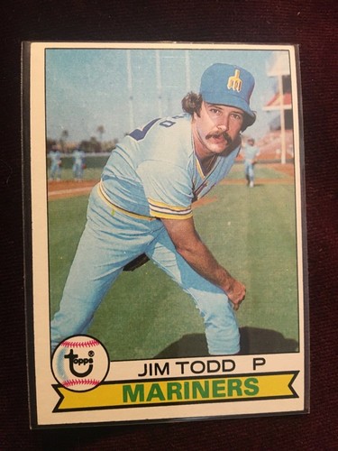 1979 Topps #103 Mariners Jim Todd Baseball Card | eBay