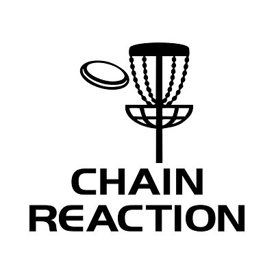 Disc Golf Vinyl Sticker Decal Chain Reaction | eBay