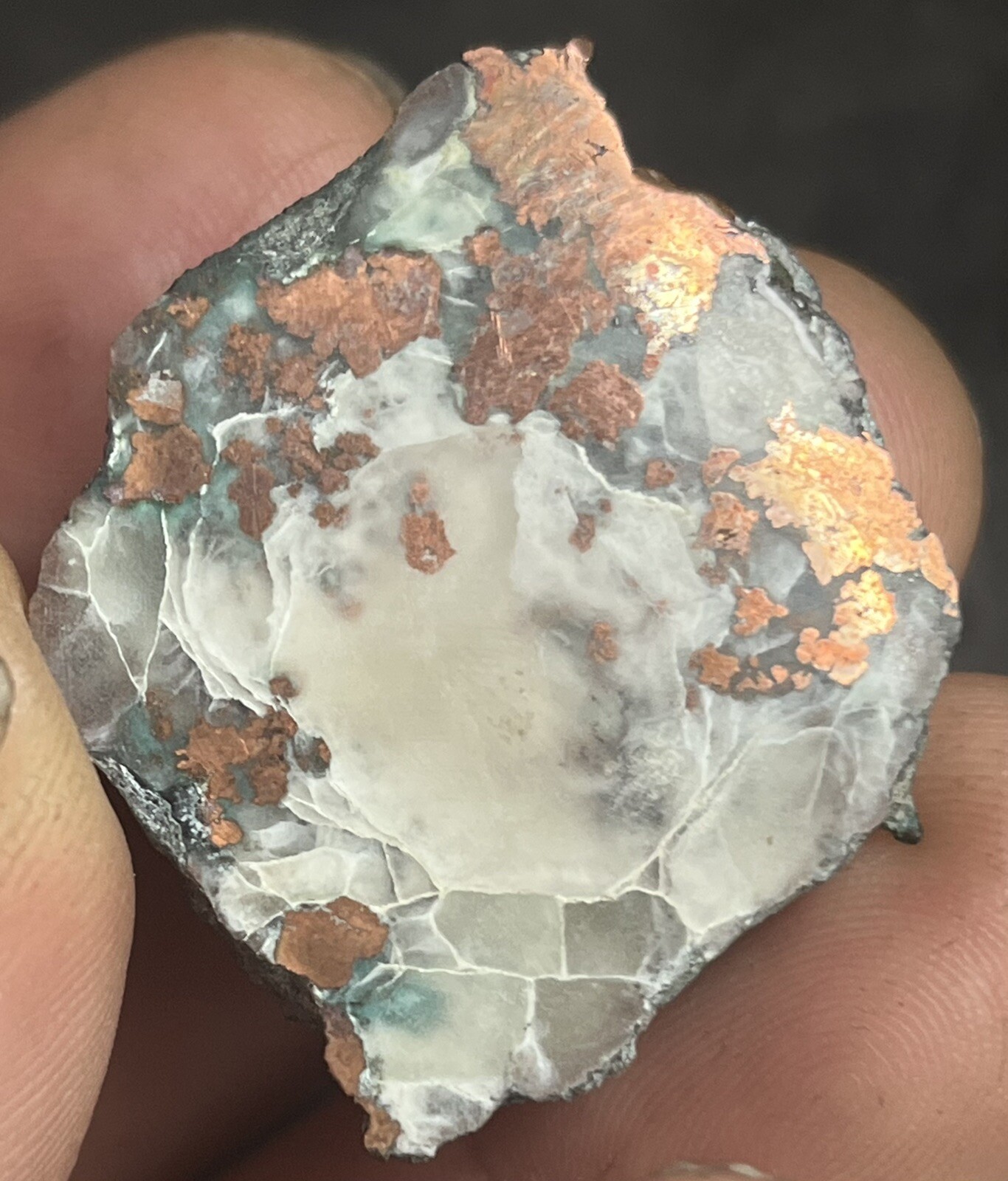 3.7cm Light Yellow Datolite w Copper - Quincy Mine, Michigan | eBay