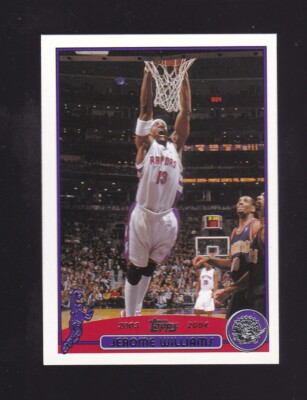 2003-04 Topps Jerome Williams #207 Toronto Raptors | eBay