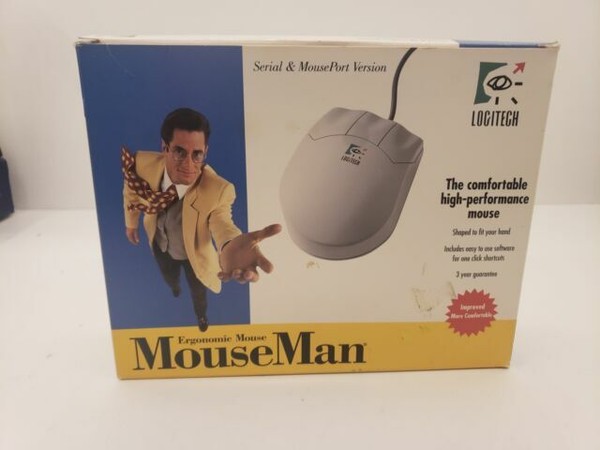 Logitech Mouseman Serial and Mouseport Version Not USB 1183 1993 for ...