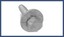 Genuine Mercedes Front Bumper Grille Bumper Cover Bolt (10-16 ...
