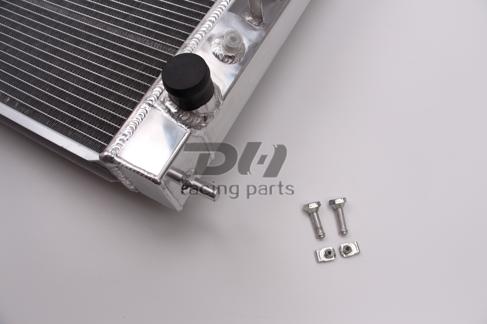 ALUMINUM RADIATOR SHROUD&FANS FIT 72-86 JEEP Scrambler Series CJ5 CJ6 ...