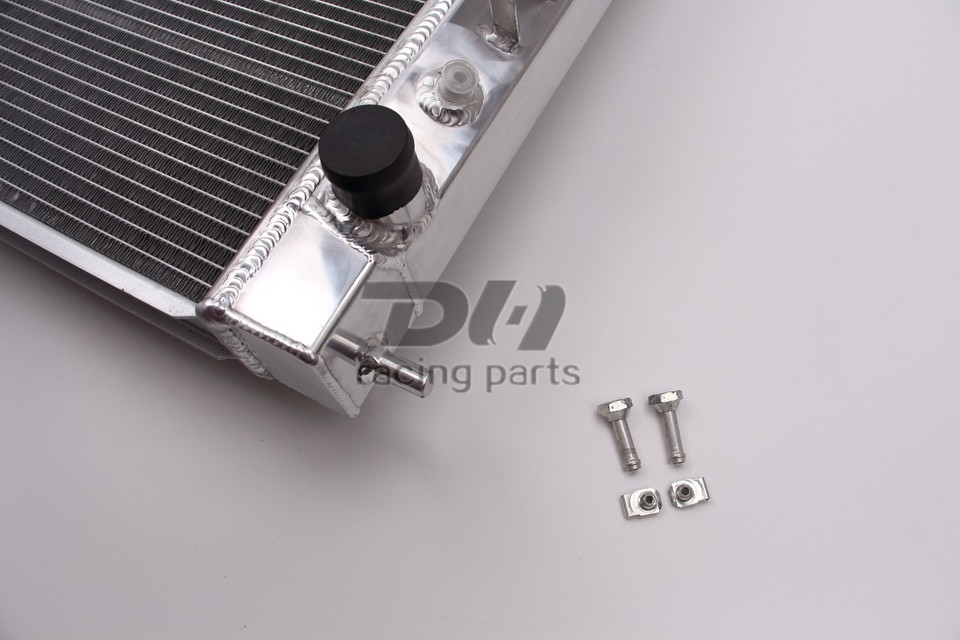 ALUMINUM RADIATOR SHROUD&FANS FIT 72-86 JEEP Scrambler Series CJ5 CJ6 ...