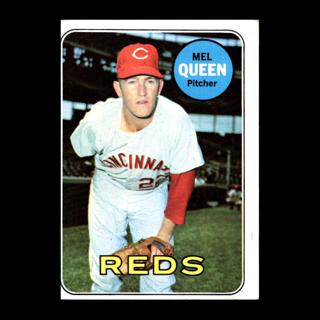 Mel Queen 1969 Topps Cincinnati Reds #81 Nice 3 | eBay