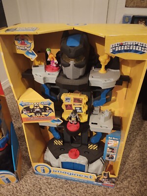 Imaginext DC Transforming Batcave 2014. Box A Little Warped On The Back ...