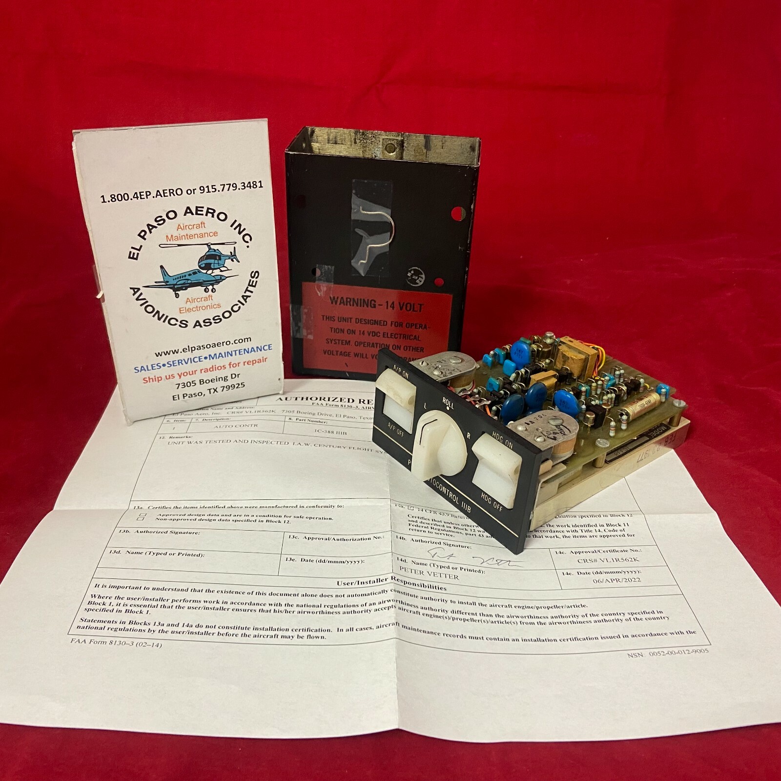 Piper Autocontrol 3 Control Head 1C338 for sale online | eBay