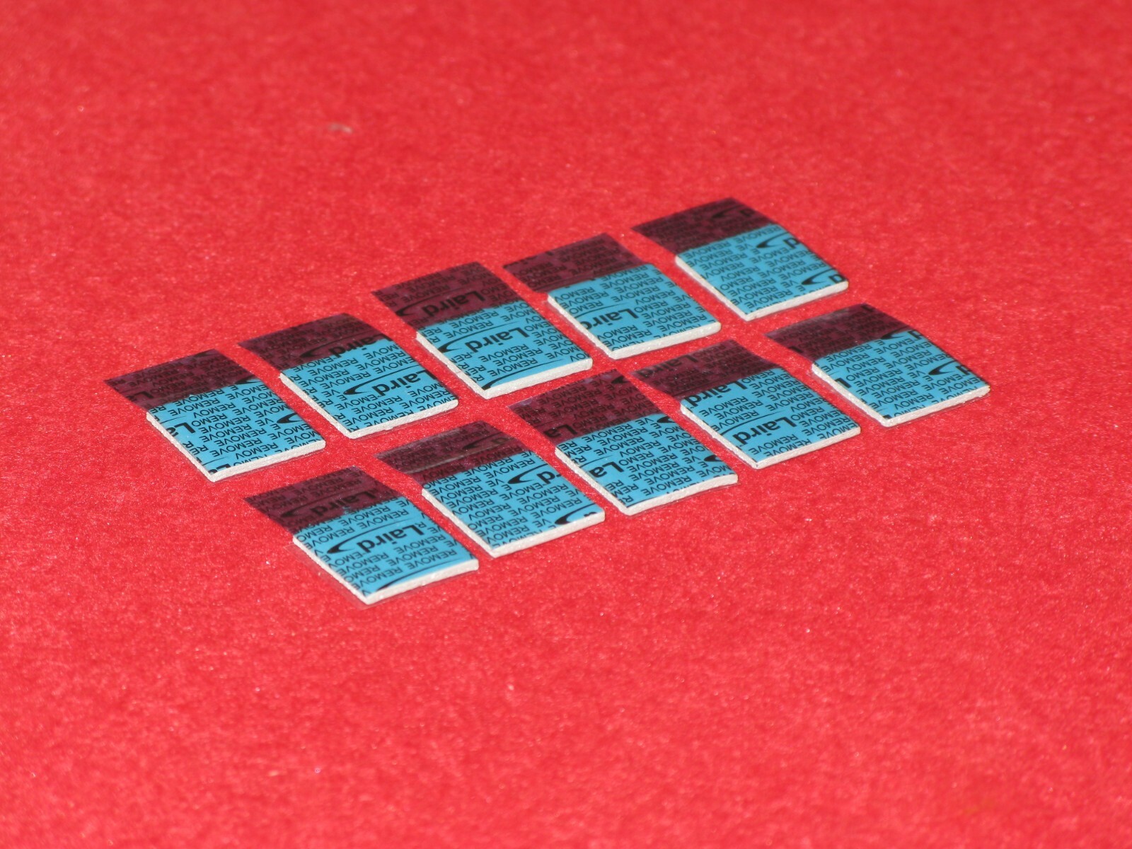 10-PIECE-NEW Usa LAIRD T-FLEX 740/760 700 SERIES Thermal PAD (15*15*1.5 ...