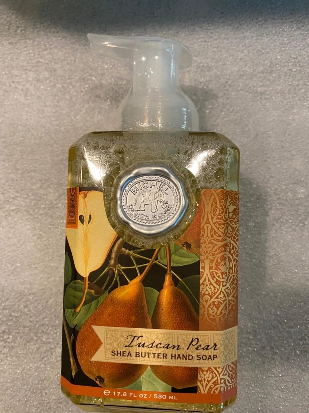 Michel Design Works Shea Butter Foaming Hand Soap Fall Tuscan Pear ...