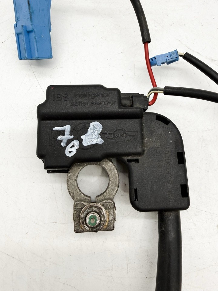 OEM BMW 3 Series E90 E91 E92 Negative Battery Cable Terminal IBS Sensor ...