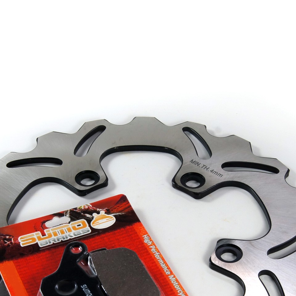 Rear Disc Rotor+Brake Pads for Yamaha FZ6 [2004-2009] FZS 1000 (FZ1 ...