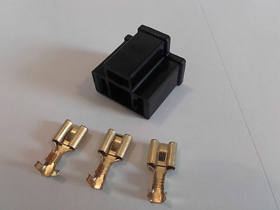 HEADLAMP 3 PIN BULB CONNECTOR H4 HEADLIGHT PLUG BLOCK HOUSING | eBay UK