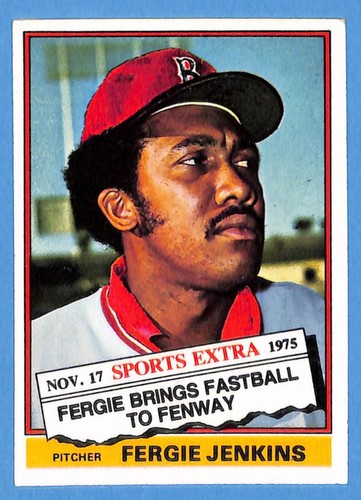 1976 Topps - Sports Extra Traded #250T Fergie Jenkins Boston Baseball ...