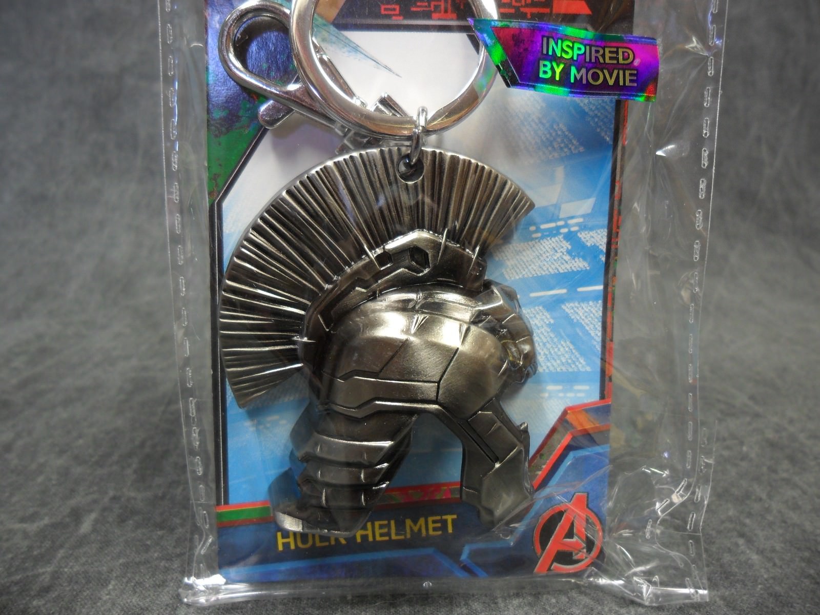 Thor Ragnarok NEW * Hulk Helmet Pewter Keychain * Marvel Comics Key ...