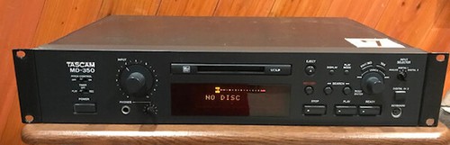 TASCAM MD-350 Mini Disc MD Recorder Deck Player LP2 LP4 Working MD | eBay