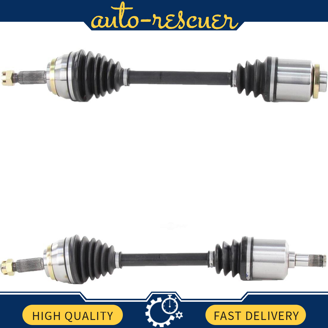 TrakMotive CV Axle Shaft CV joint 2x For from 1991 - 1992 Dodge Stealth ...
