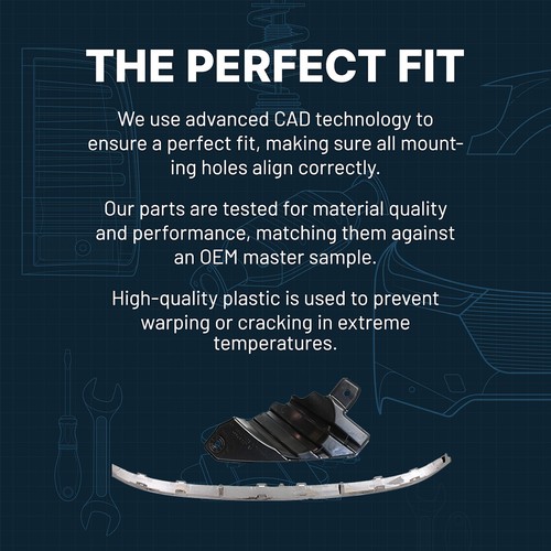 Bumper Face Bar Trim Molding Step Pad Rear Driver Left Side for Chevy ...