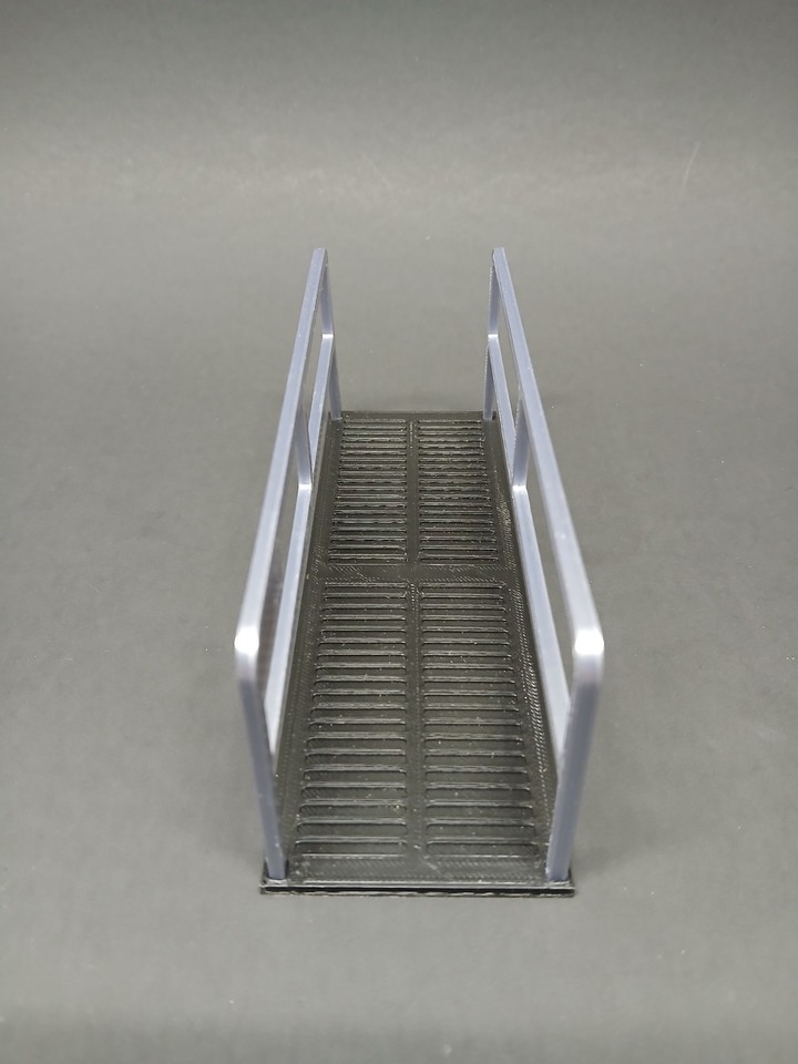 WALKWAY RAILING PLATFORM SECTIONS 1:18 3.75 IN FIGURE DIORAMA GI JOE ...