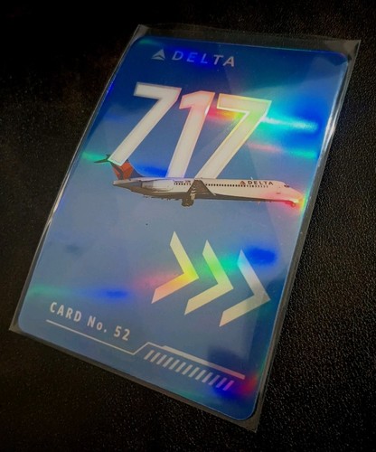 Boeing 717 #52 Delta Airline Pilot Trading Card | eBay