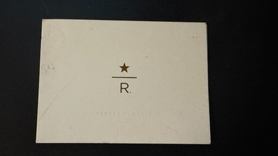 Starbucks Reserve Roastery Seattle card 2014 with sleeve & envelope | eBay