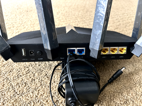 TP-LINK Archer AX3200 3.2 Gbps 5 Port Tri-Band Wi-Fi 6 Router ...