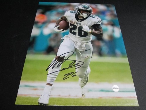 Miles Sanders Philadelphia Eagles Signed Autographed 8x10 Photo | eBay
