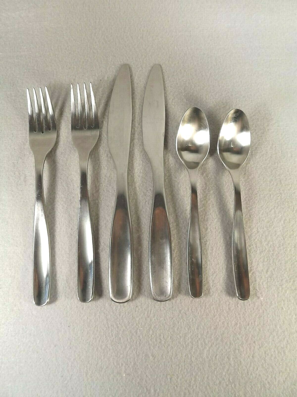 Gourmet Settings gs Vault Stainless Flatware Matte Finish 18/10 Lot of ...